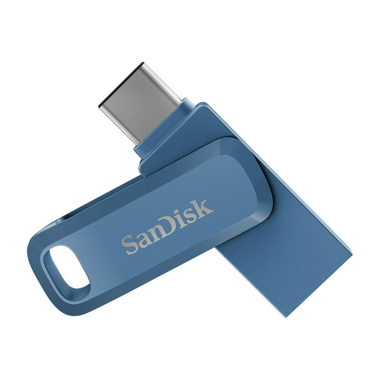 SanDisk Ultra Dual Drive Go USB flash drive 512 GB USB 3.1 Gen 1 USB C navy blue