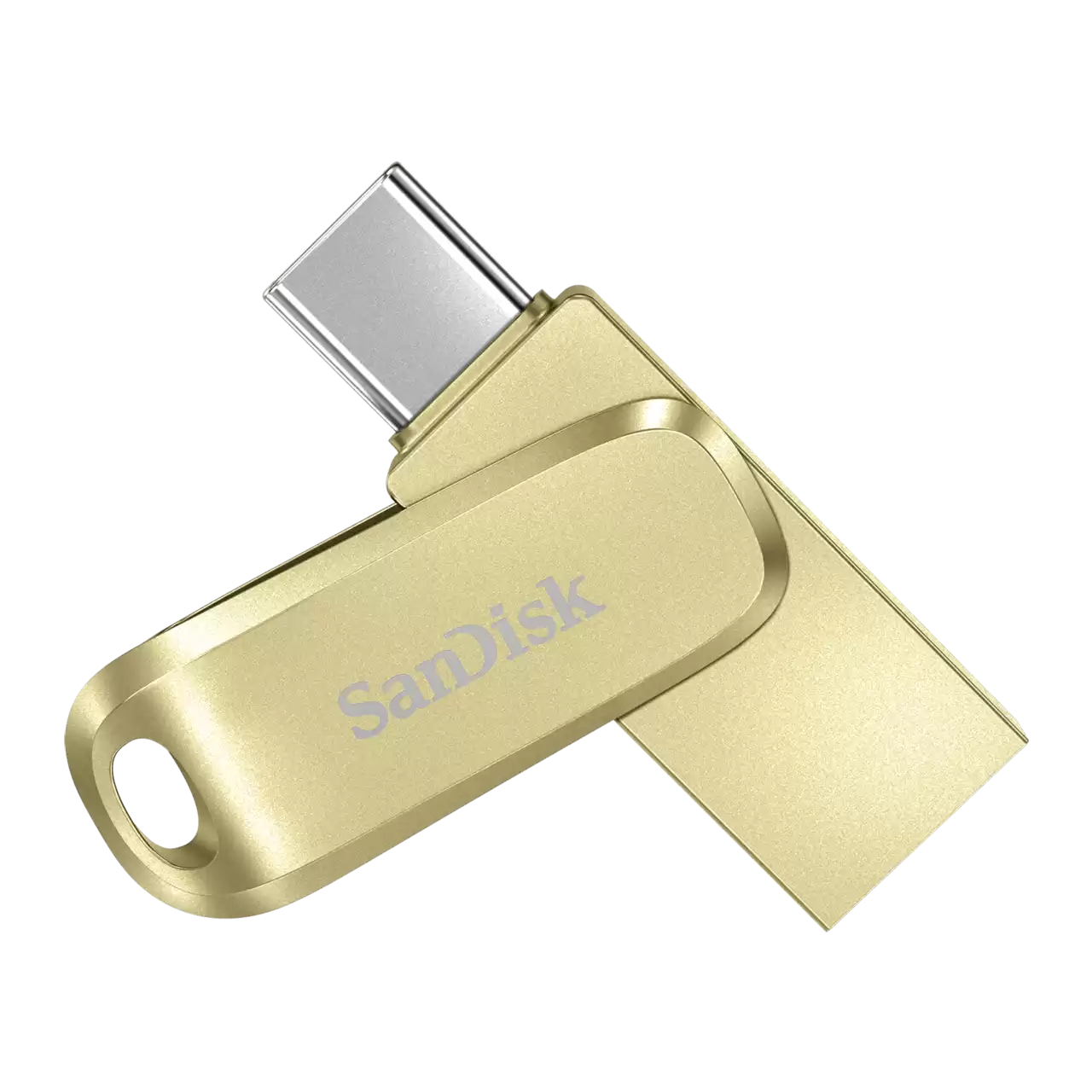 SanDisk 512GB Ultra Dual Drive Luxe USB Type-C Flash Drive, Gold ...