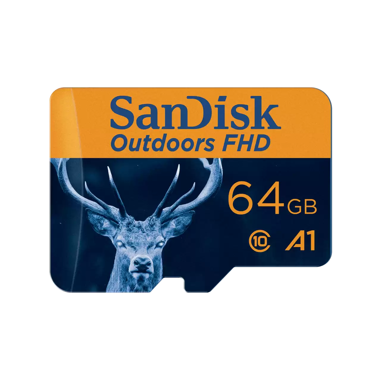 SanDisk 64GB Outdoors FHD microSDXC UHS-I Memory Card with SD Adapter ...