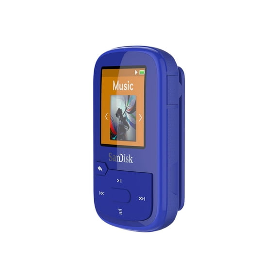 SanDisk 16GB Clip Sport Plus MP3 Player - Bluetooth Wireless Music ...