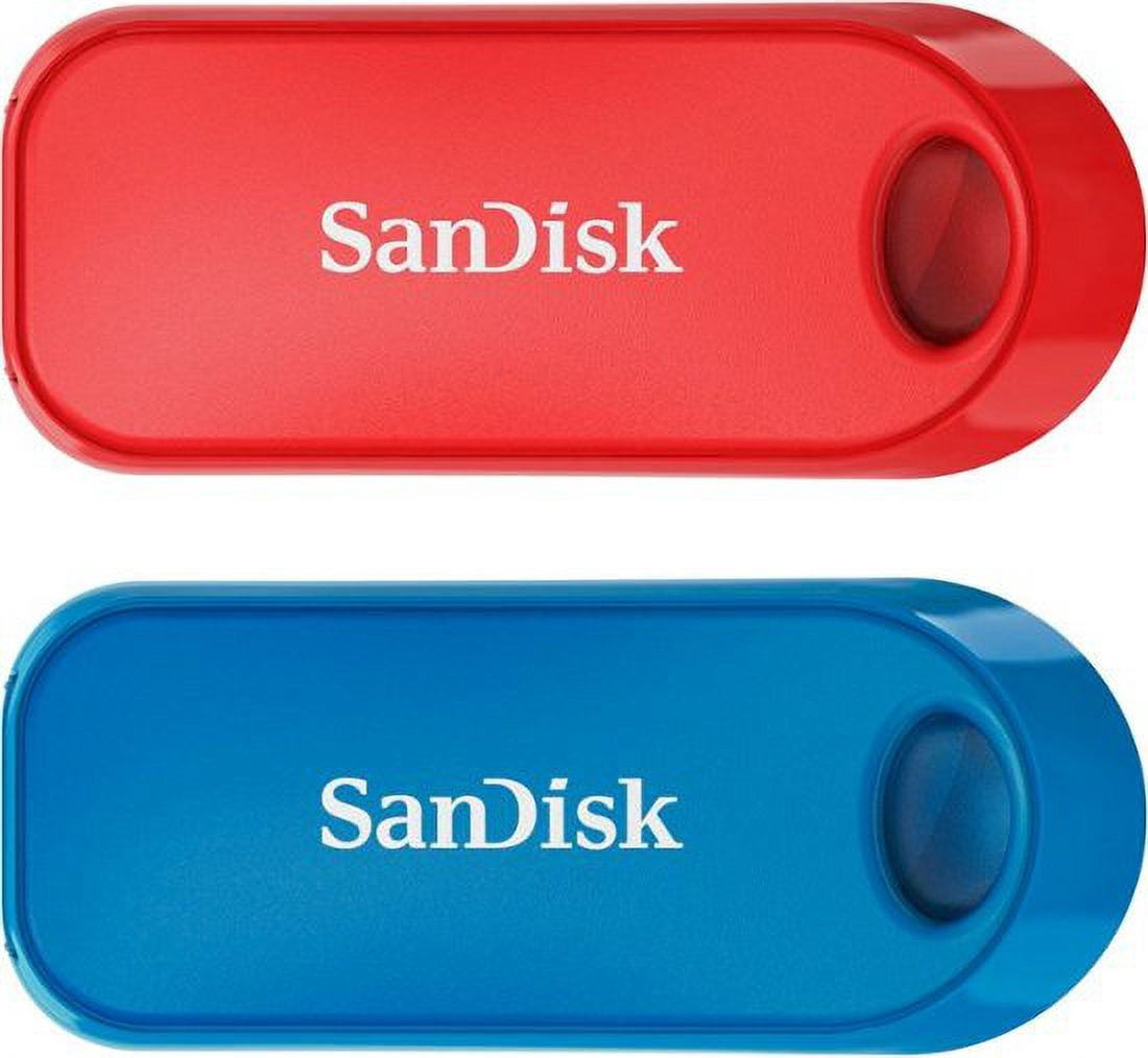 SanDisk Cruzer Snap - USB flash drive - 32 GB - USB 2.0 (pack of 2 ...
