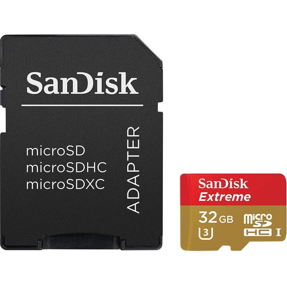SanDisk Extreme 32GB MicroSDHC Cards