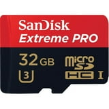 SanDisk, microSDHC Card, 32GB UHS-I U3 Class 10, 4K Video Speed ...