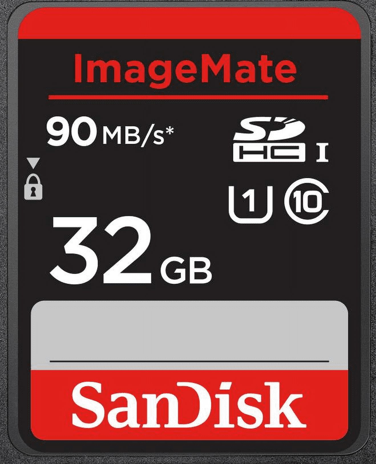 SanDisk ImageMate 32GB Micro SDHC Flash Memory Card with Adapter ...