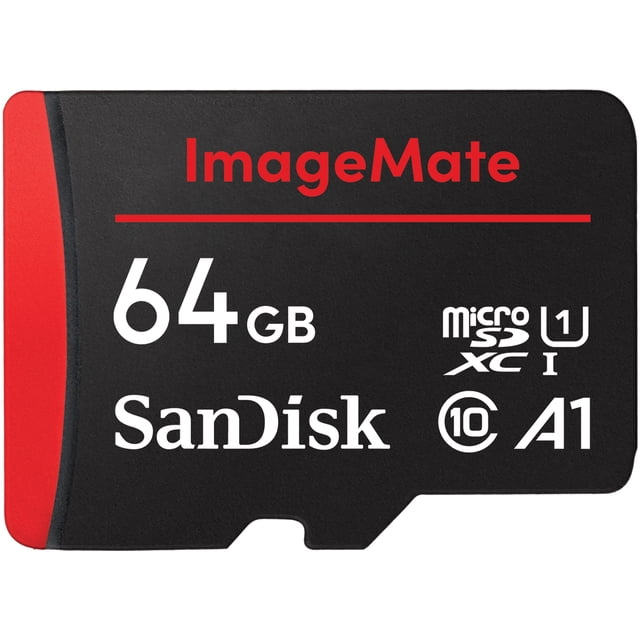 SanDisk ImageMate 64GB Micro SDXC Flash Memory Card with Adapter ...
