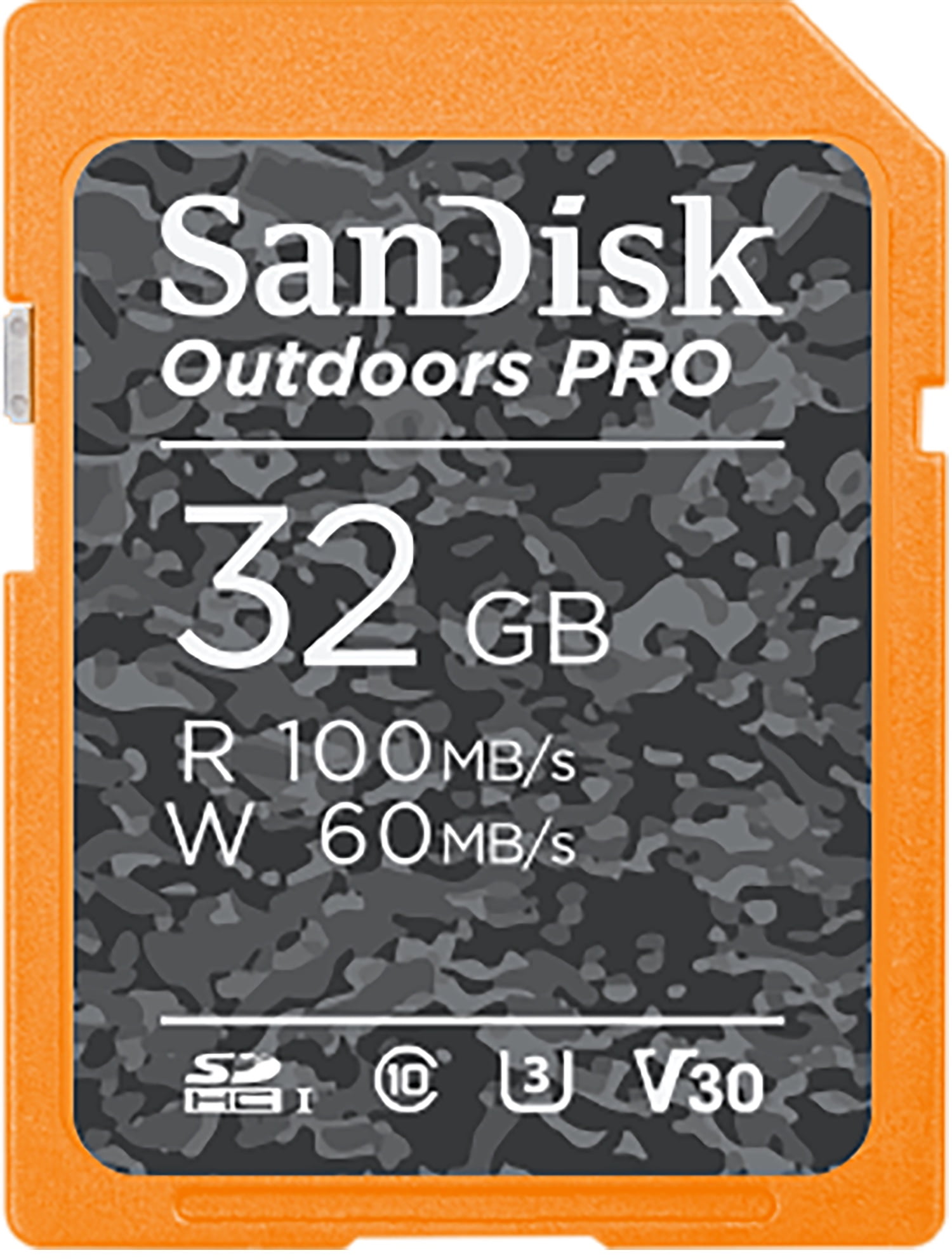 SanDisk Outdoors Pro™ SD™ 4K UHS-I, U3 Card 32GB 2-Pack - Walmart.com