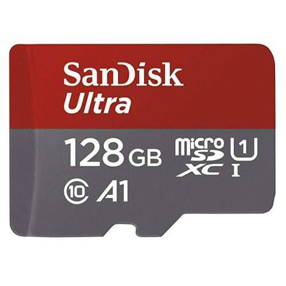 SanDisk, Micro SDXC Card, 128GB UHS-I A1 with Adapter, Class 10 ...