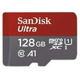 SanDisk, Micro SDXC Card, 128GB UHS-I A1 with Adapter, Class 10 ...