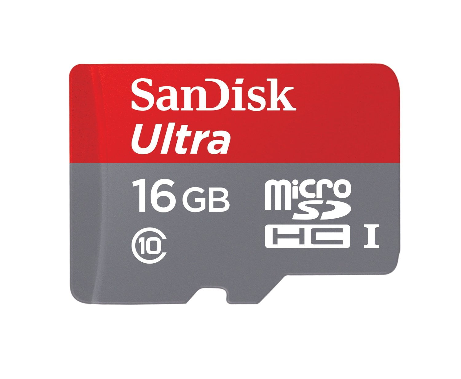 SanDisk Ultra 16GB MicroSDHC Card, UHS-I, Class 10, Full HD Video ...