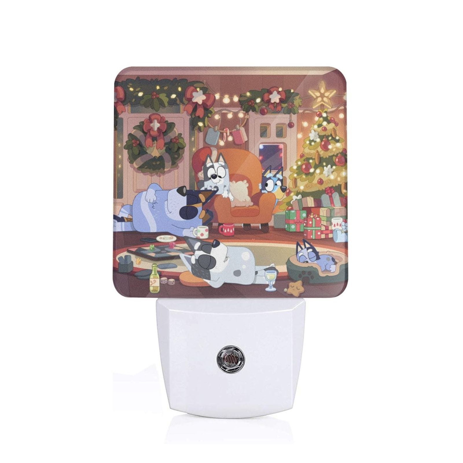 Sanaai Bluey LED Night Light with Dusk to Dawn Sensor - 0.5W Warm White ...