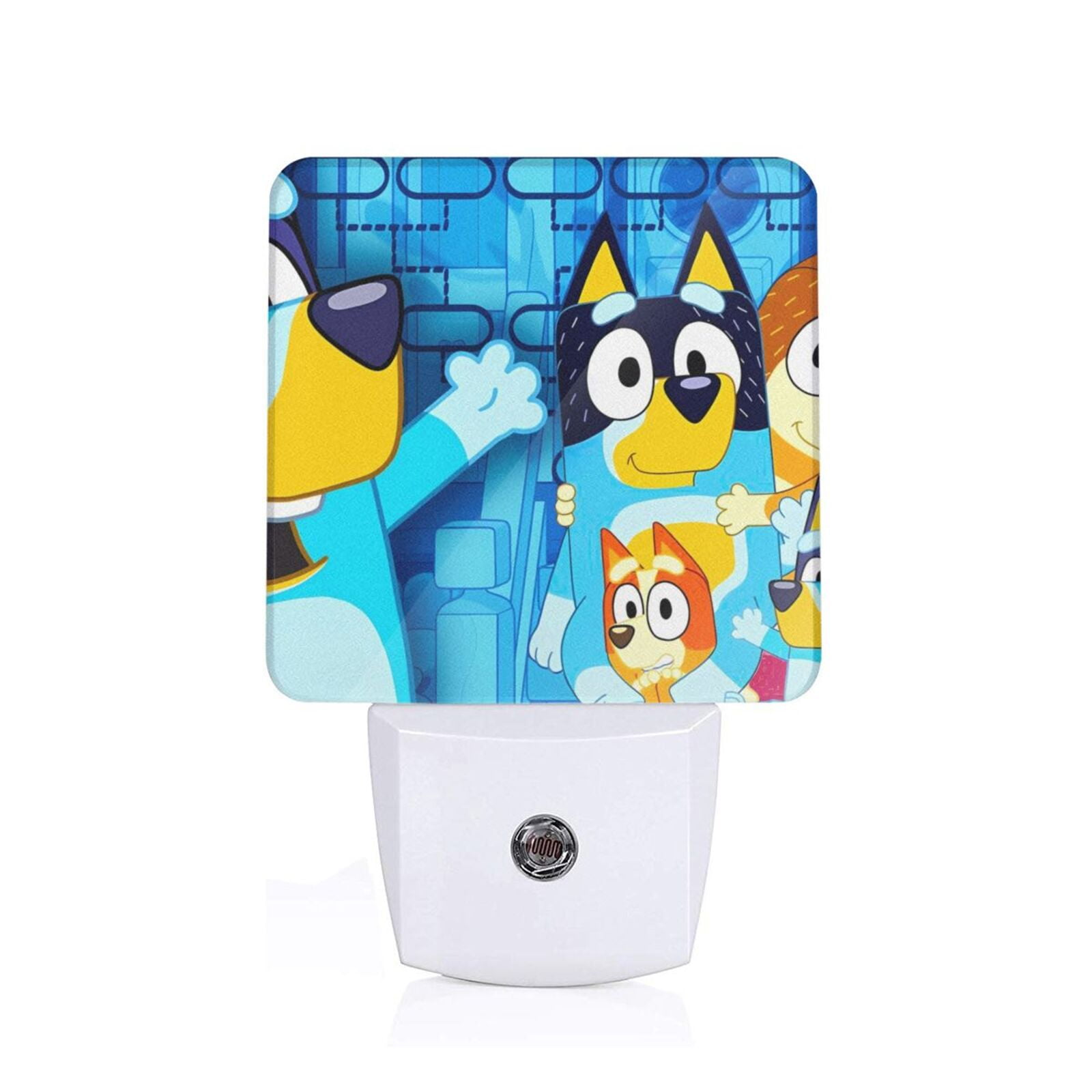 Sanaai Bluey LED Night Light with Dusk to Dawn Sensor - 0.5W Warm White ...