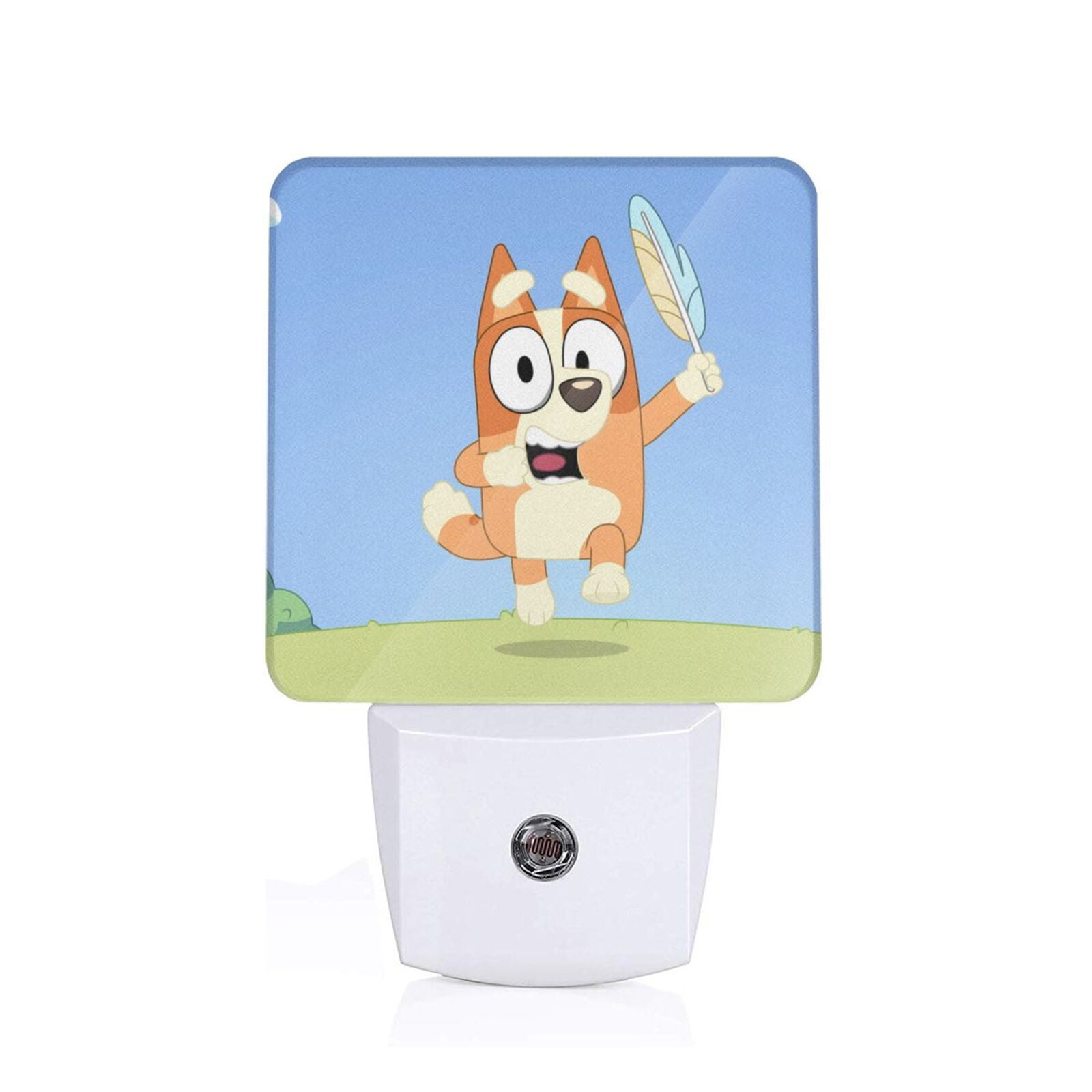 Sanaai Bluey LED Night Light with Dusk to Dawn Sensor - 0.5W Warm White ...
