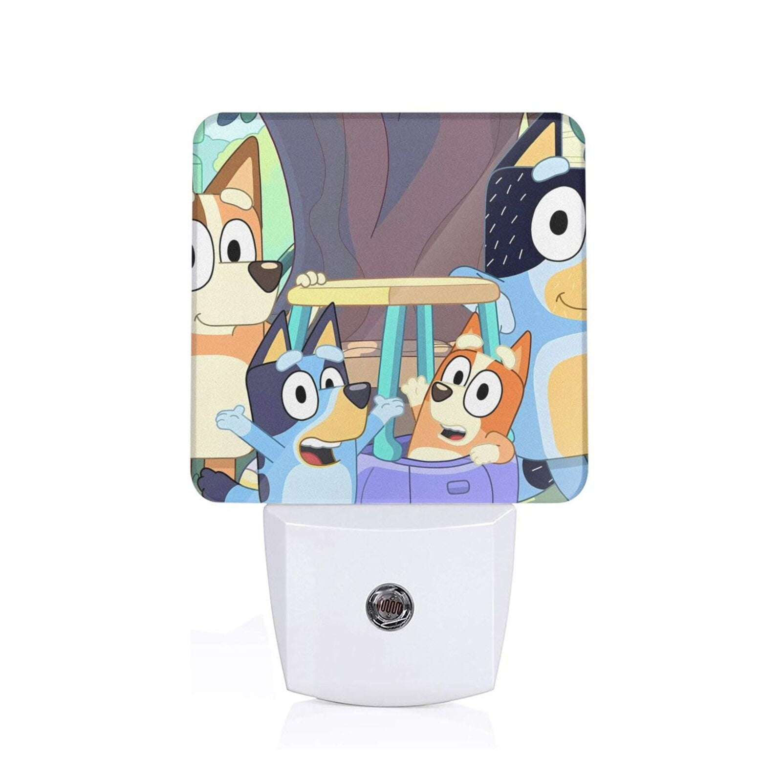 Sanaai Bluey LED Night Light with Dusk to Dawn Sensor - 0.5W Warm White ...