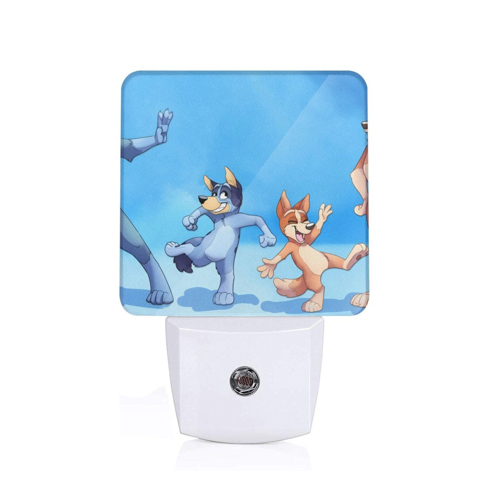 Sanaai Bluey LED Night Light with Dusk to Dawn Sensor - 0.5W Warm White ...