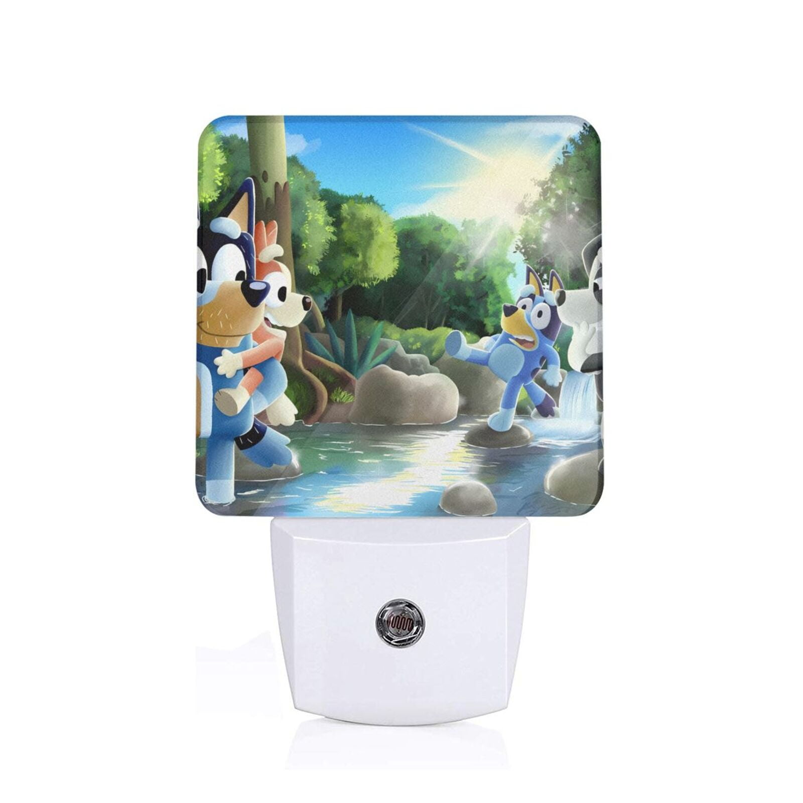 Sanaai Bluey LED Night Light with Dusk to Dawn Sensor - 0.5W Warm White ...