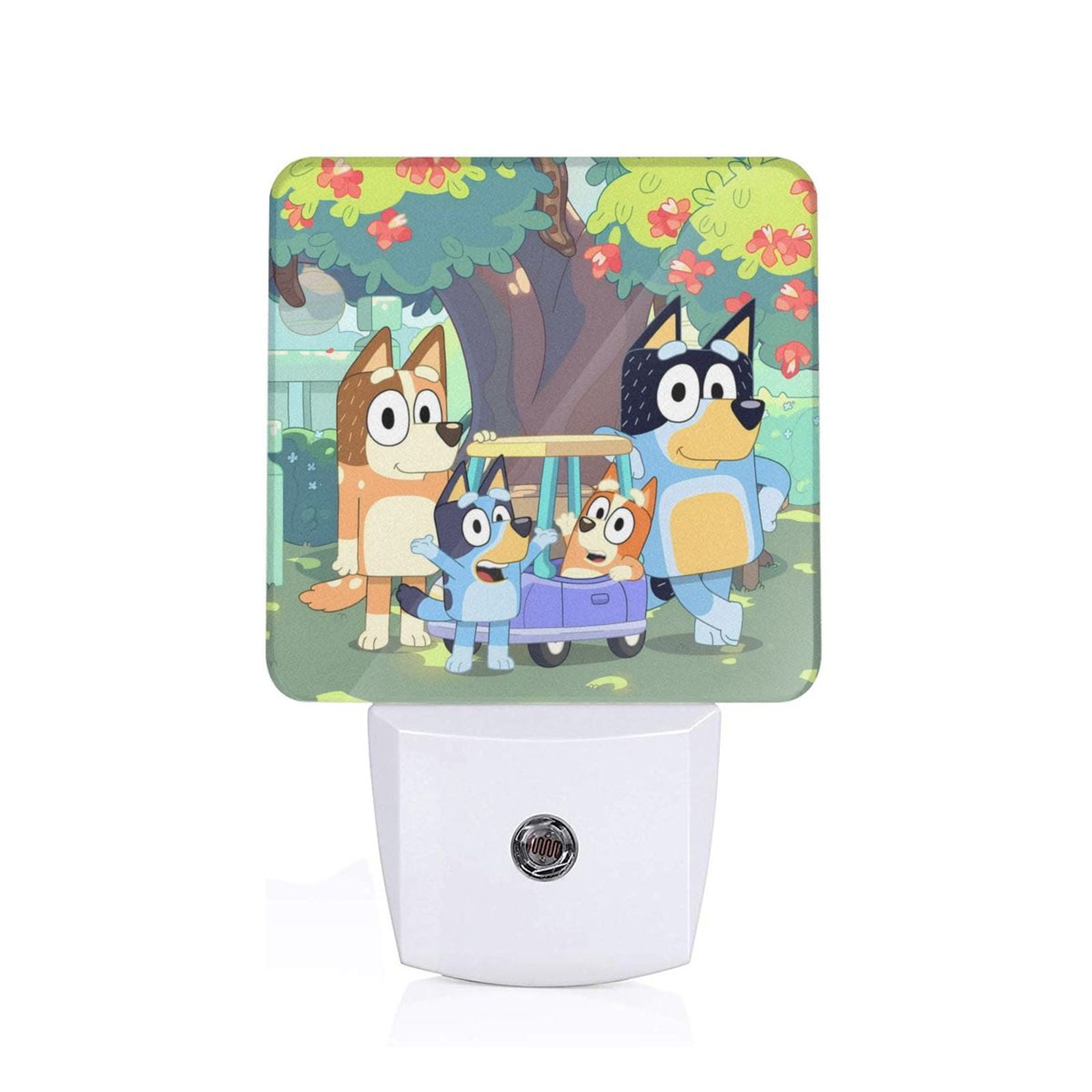 Sanaai Bluey LED Night Light with Dusk to Dawn Sensor - 0.5W Warm White ...