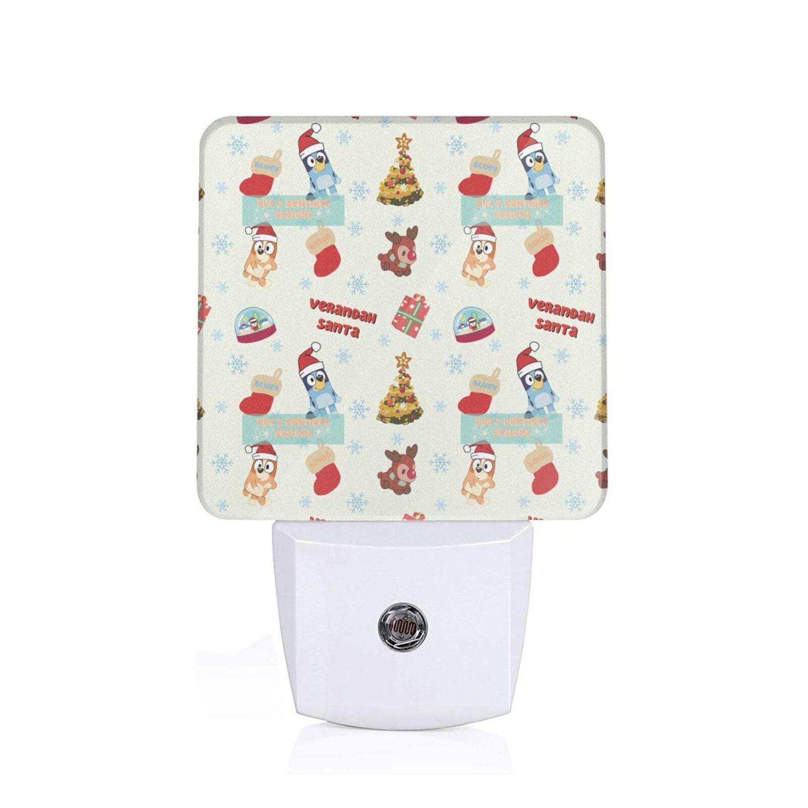 Sanaai Bluey LED Night Light with Dusk to Dawn Sensor - 0.5W Warm White ...