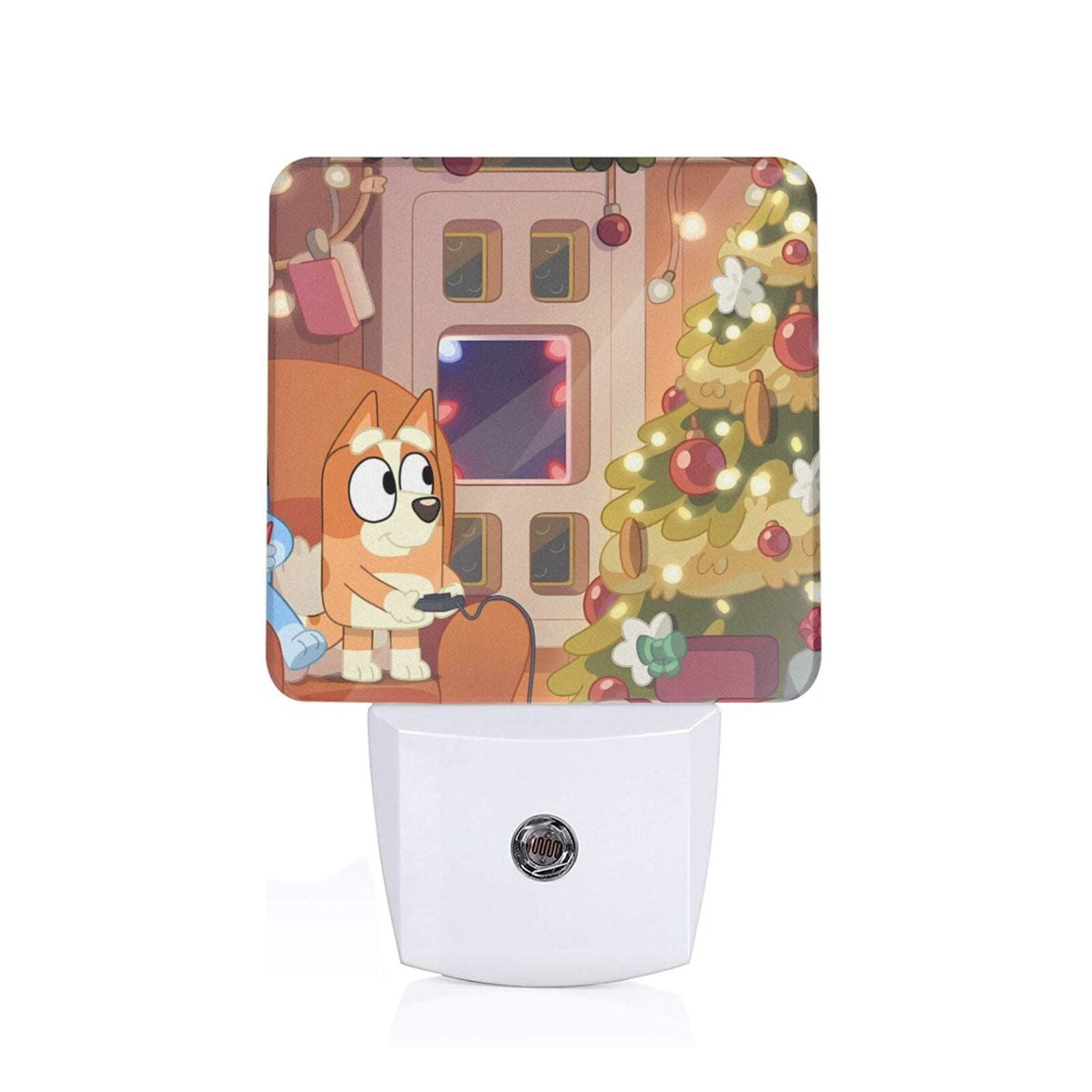 Sanaai Bluey LED Night Light with Dusk to Dawn Sensor - 0.5W Warm White ...