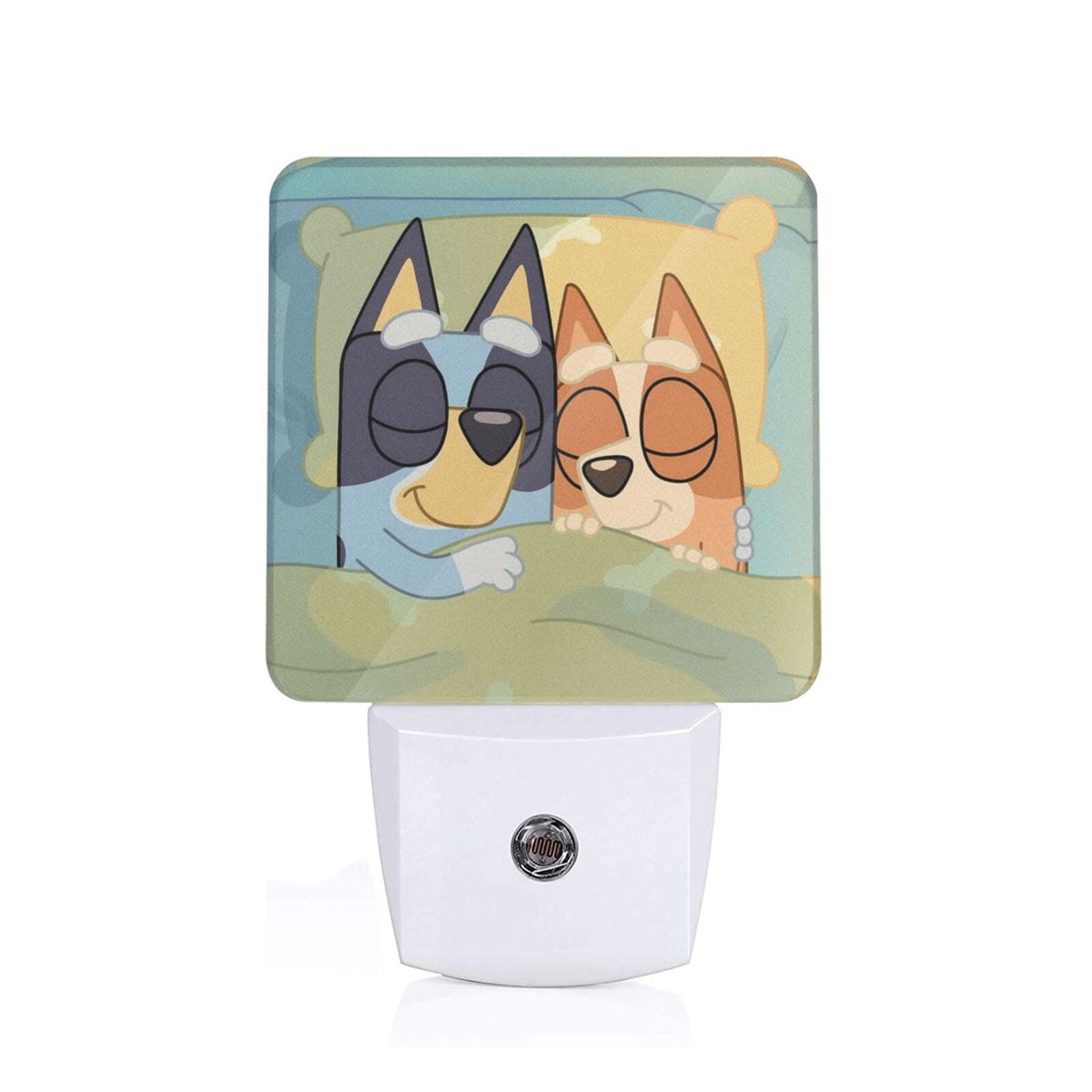 Sanaai Bluey LED Night Light with Dusk to Dawn Sensor - 0.5W Warm White ...