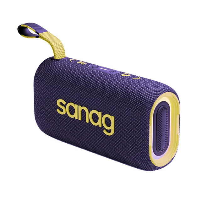 Sanag Bluetooth Speakers, IPX6 Bluetooth Speaker, 7H Playtime, 360°Surround Sound with RGB ...