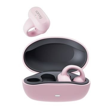 Sanag Bluetooth 5.3 Open Ear Wireless Earbuds, Bone Conductive Headphones with Mic, 24Hrs ...