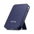 Sanag 10000mAh Power Bank with Built-in Cables, PD 35W, LED Display ...
