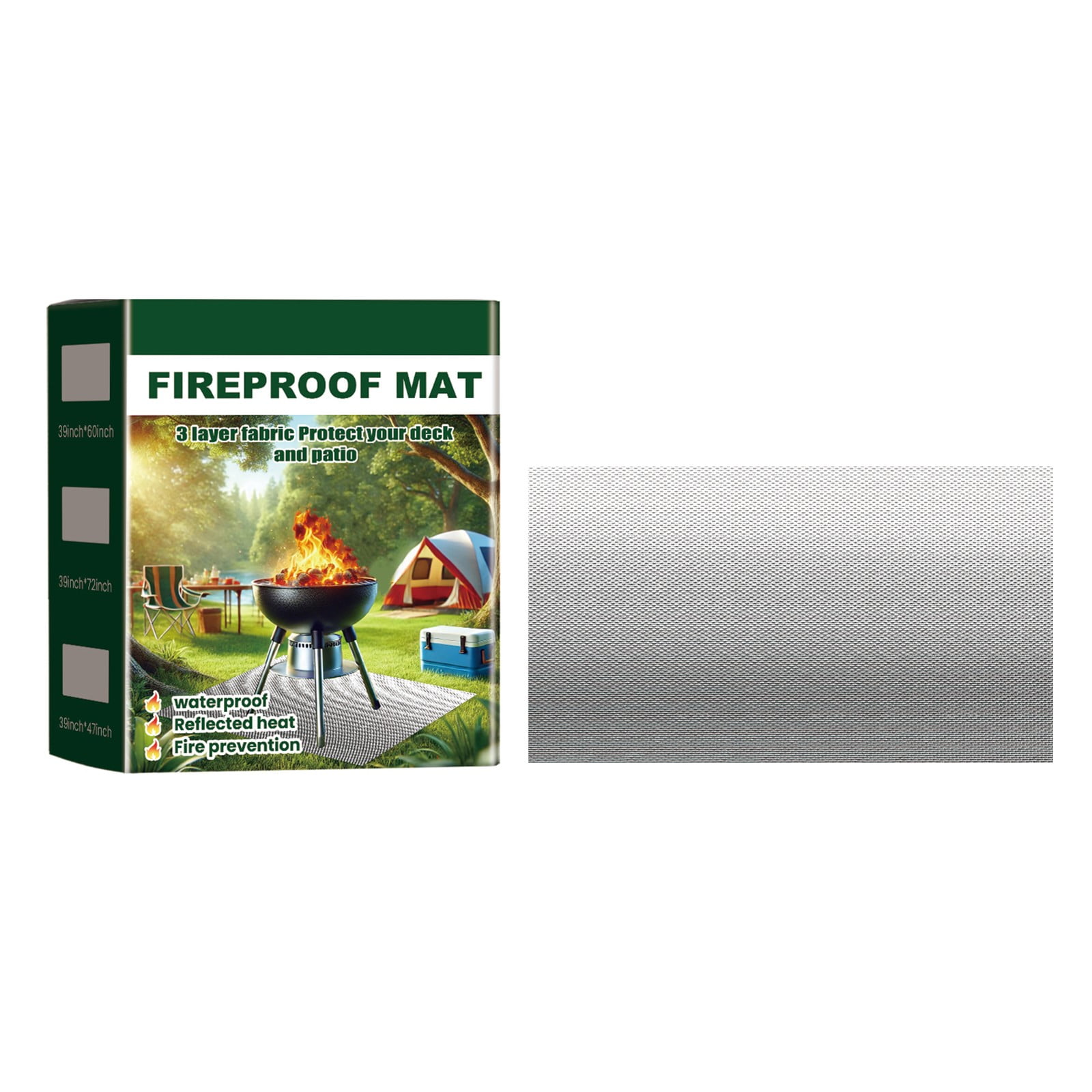 Sanamity Reusables Para Tostadora Fire Mat Square Fireproof Mat Under ...