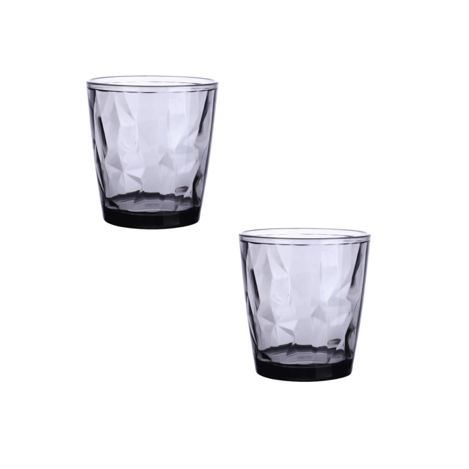 Sanamity Yogurt Container With Lid 2 Pack Look Like Glass Drinking Glasses Plastic Tumblers