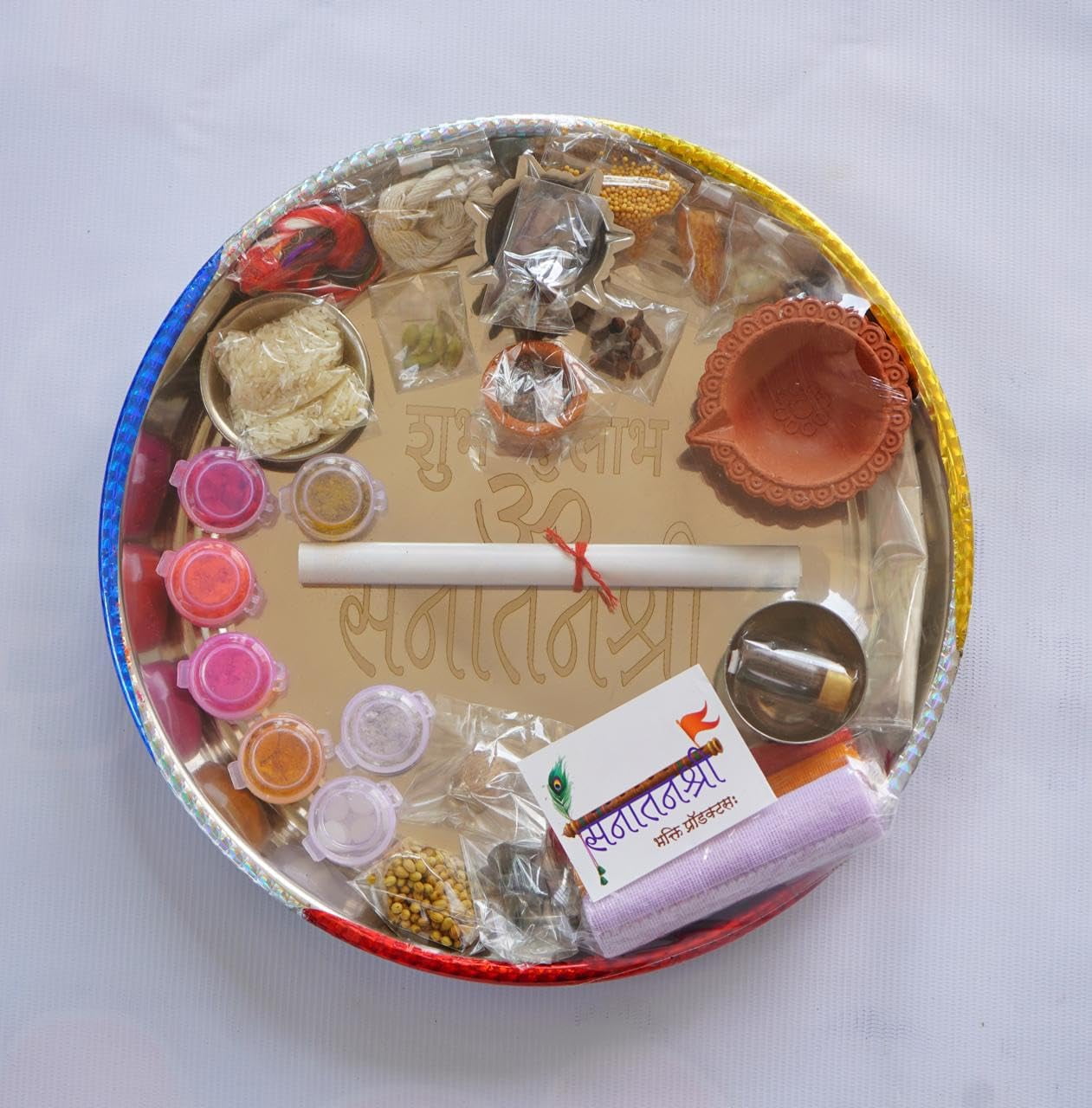 Sanatan Shree Puja Samagri Kit for Mahalakshmi Diwali Puja KitLaxmiGanesh Pooja kit Diwali Pooja ...