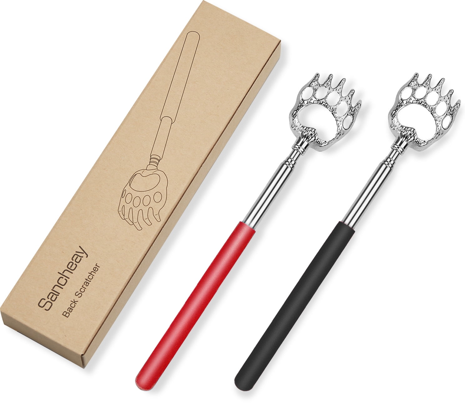 Sancheay Back Scratcher, Portable Extendable Back Scratching Tool with ...