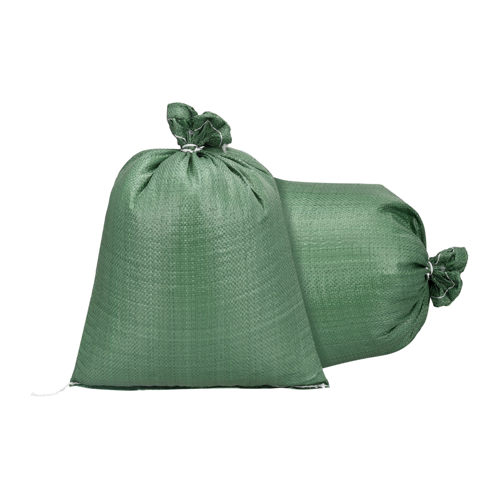 Sand Bags Empty Green Woven Polypropylene 23.6 Inch x 15.7 Inch Pack of ...