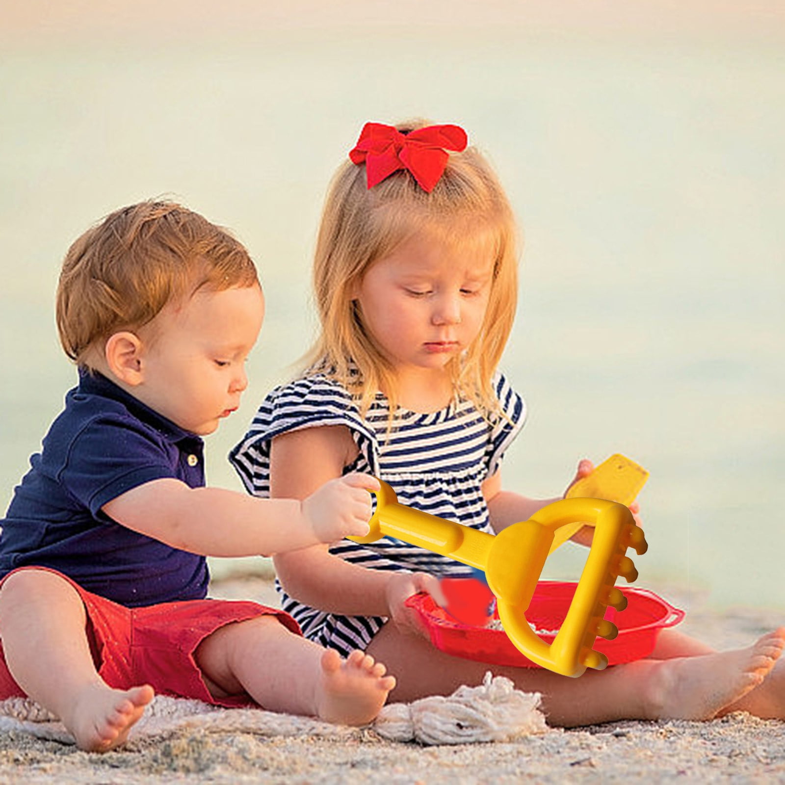 Sand Beach Play Set Rake Toys Tool Summer Shovels Kit Toddler Trucks ...