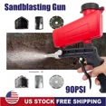 Sand Blaster Gun Handheld Air Compressor Speed Sand Gun Blaster Sand ...