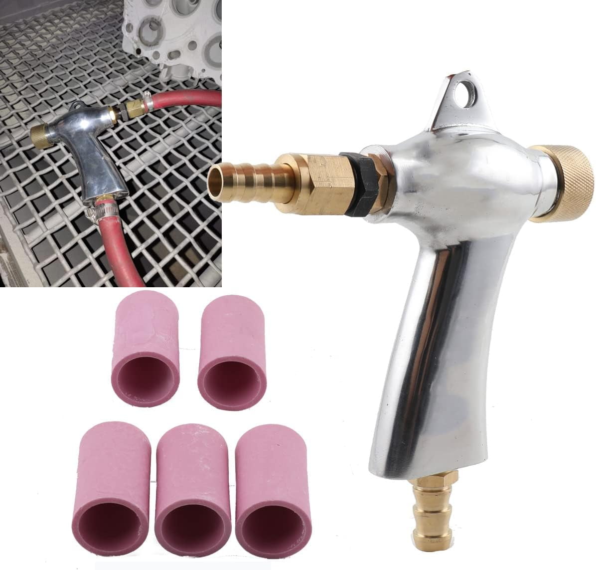 Sand Blaster Gun Kit Air Sandblaster Gun Blasting Gun for Replacement ...