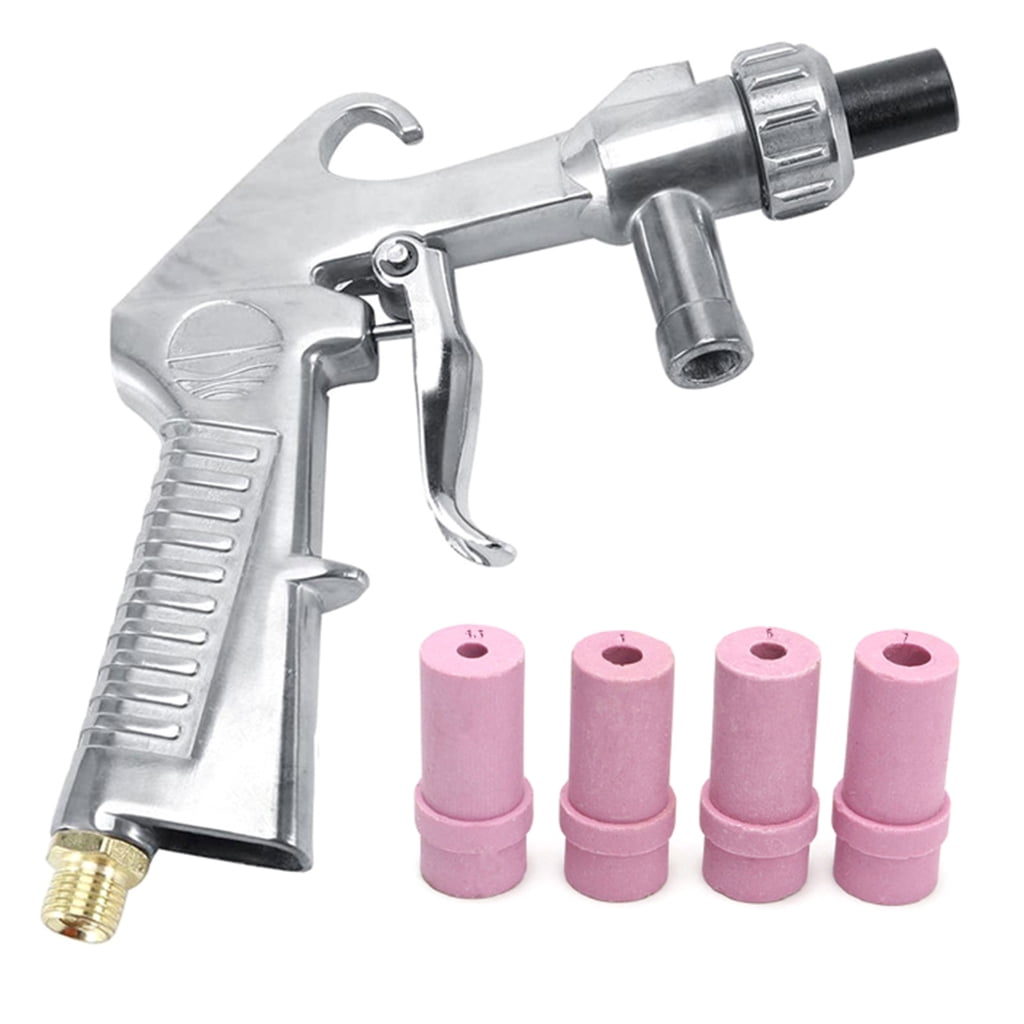 Sand Blasters Guns Sandblasting Sandblasters Guns Kit with 4Pcs Ceramic ...