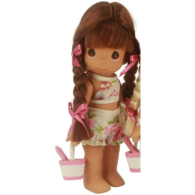 Precious Moments The Doll Maker Sand Castle Dreams Brunette 9" Doll ...