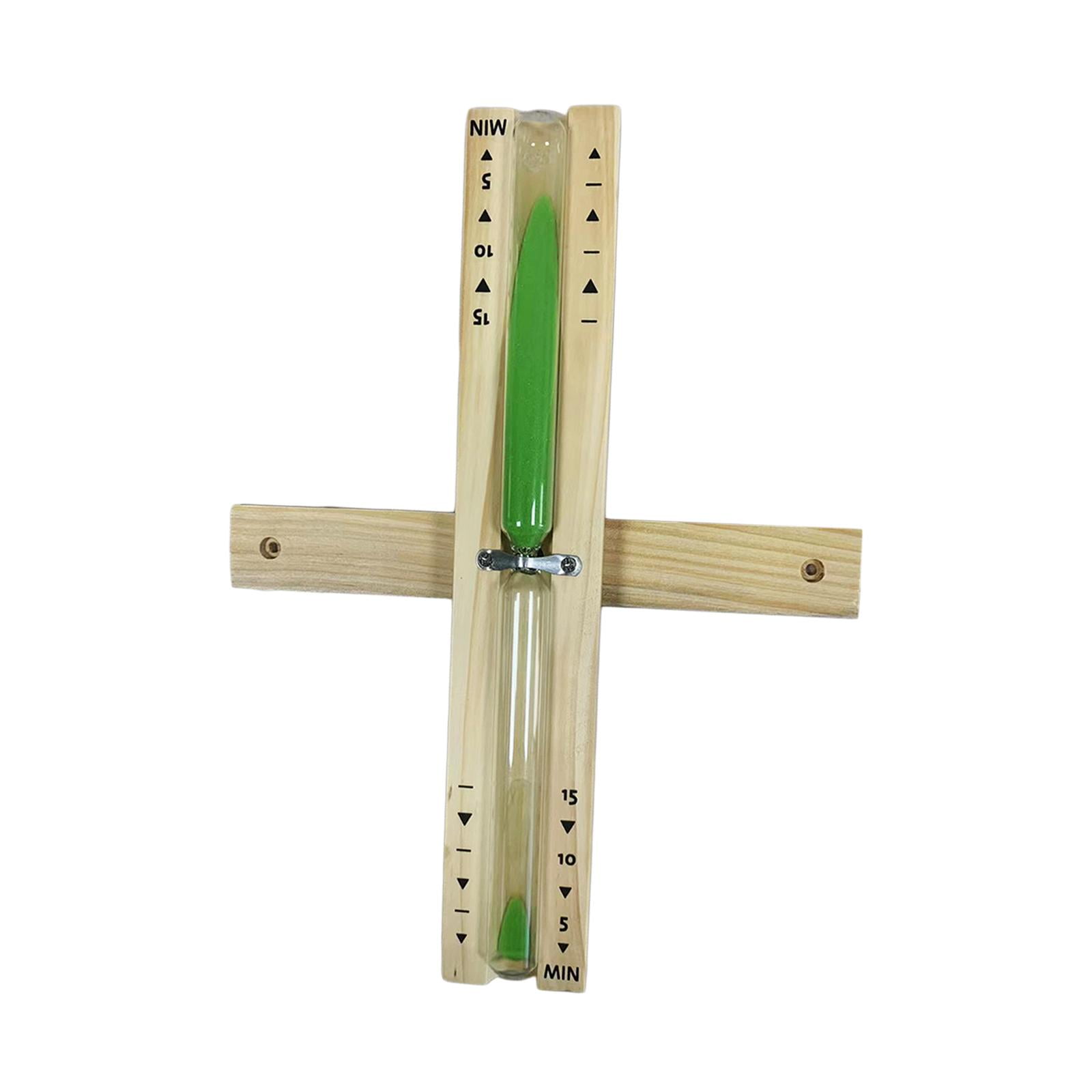Sand Clock Timer, Sauna Hourglass, Brushing Timer Multpurpose Wood ...