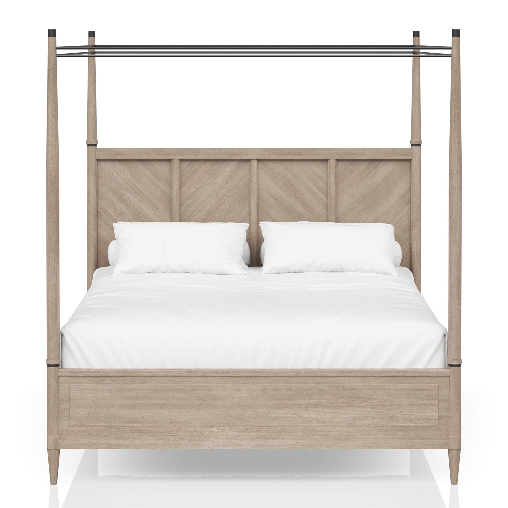 Sand Colored King Bed | Mindi Veneers for a Fine Appearance - Walmart.com