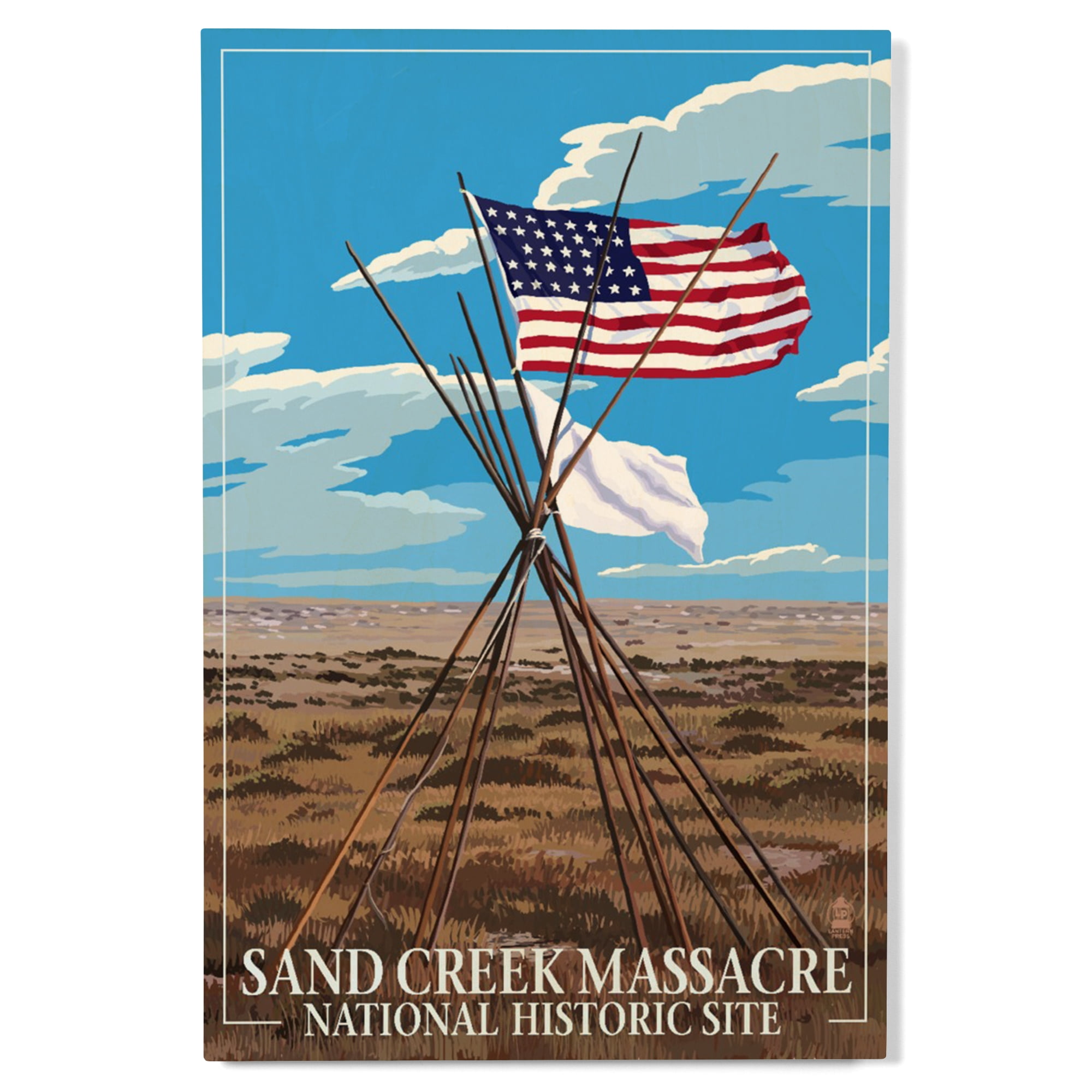 Sand Creek Massacre National Historic Site, Colorado Birch Wood Wall ...