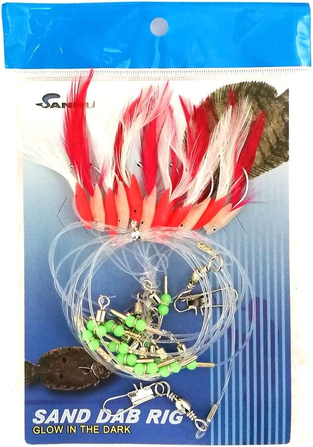 Sand Dab Rigs Combo Model A, B, C 6 Packs - Walmart.com