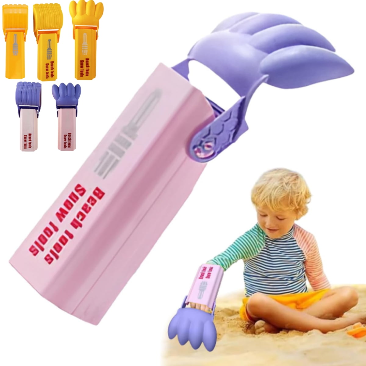 Sand Digger – Beach Excavator, Toy Shovel | Large Arm Construction ...