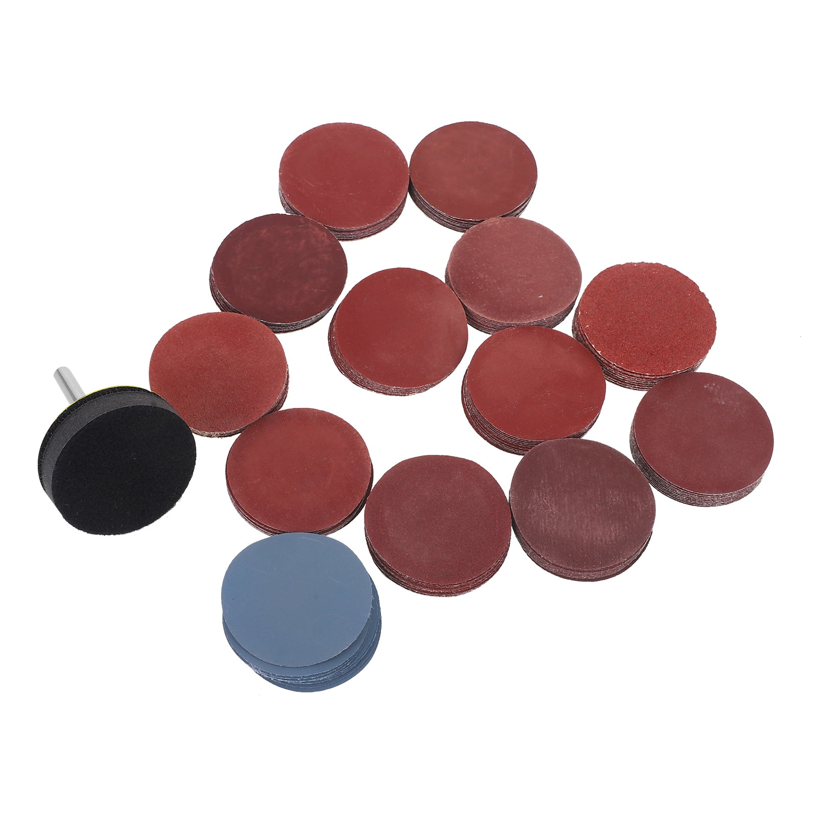 RENACLIPY Sanding Discs for Drill, Assorted Grit Sandpaper Pads for ...