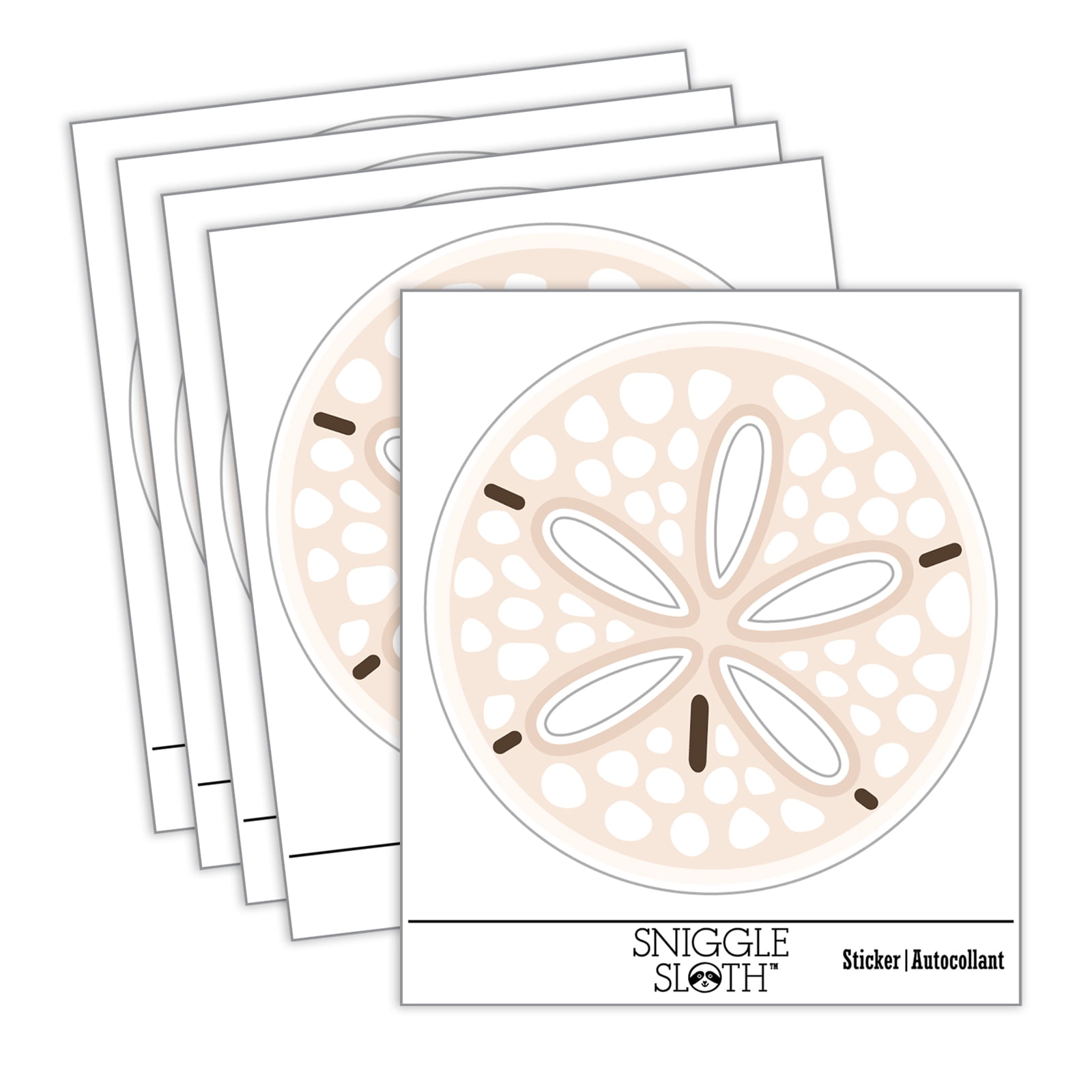 Sand Dollar Sea Urchin Ocean Beach Outline Car Window Bumper Water ...