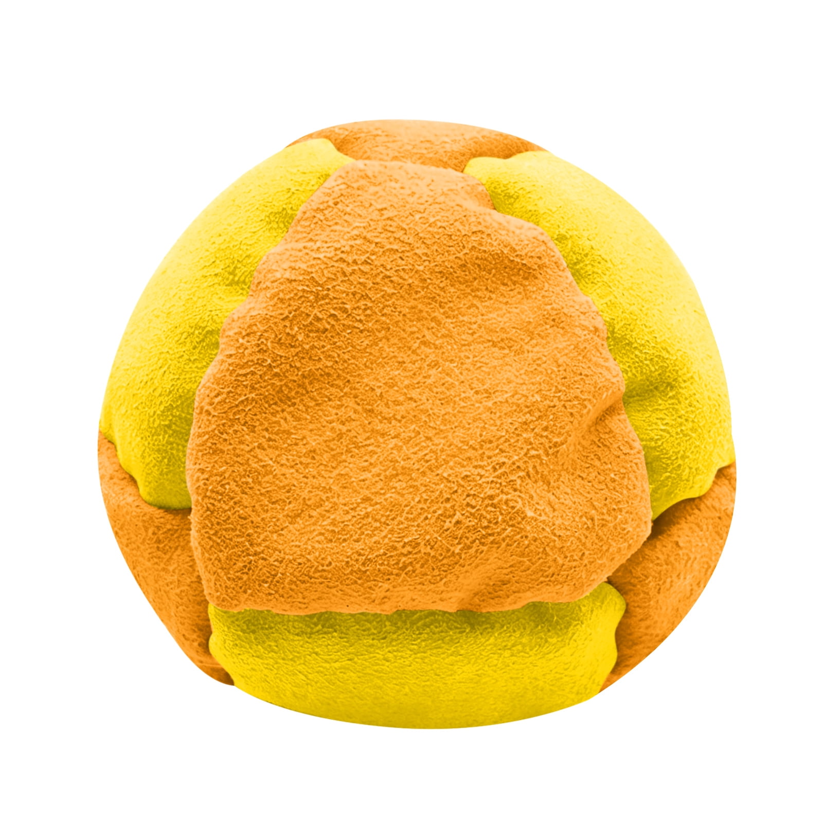Sand Filled Hacky 2.5 Inch 32 Panel Orange Footbag Hacky for Adults ...