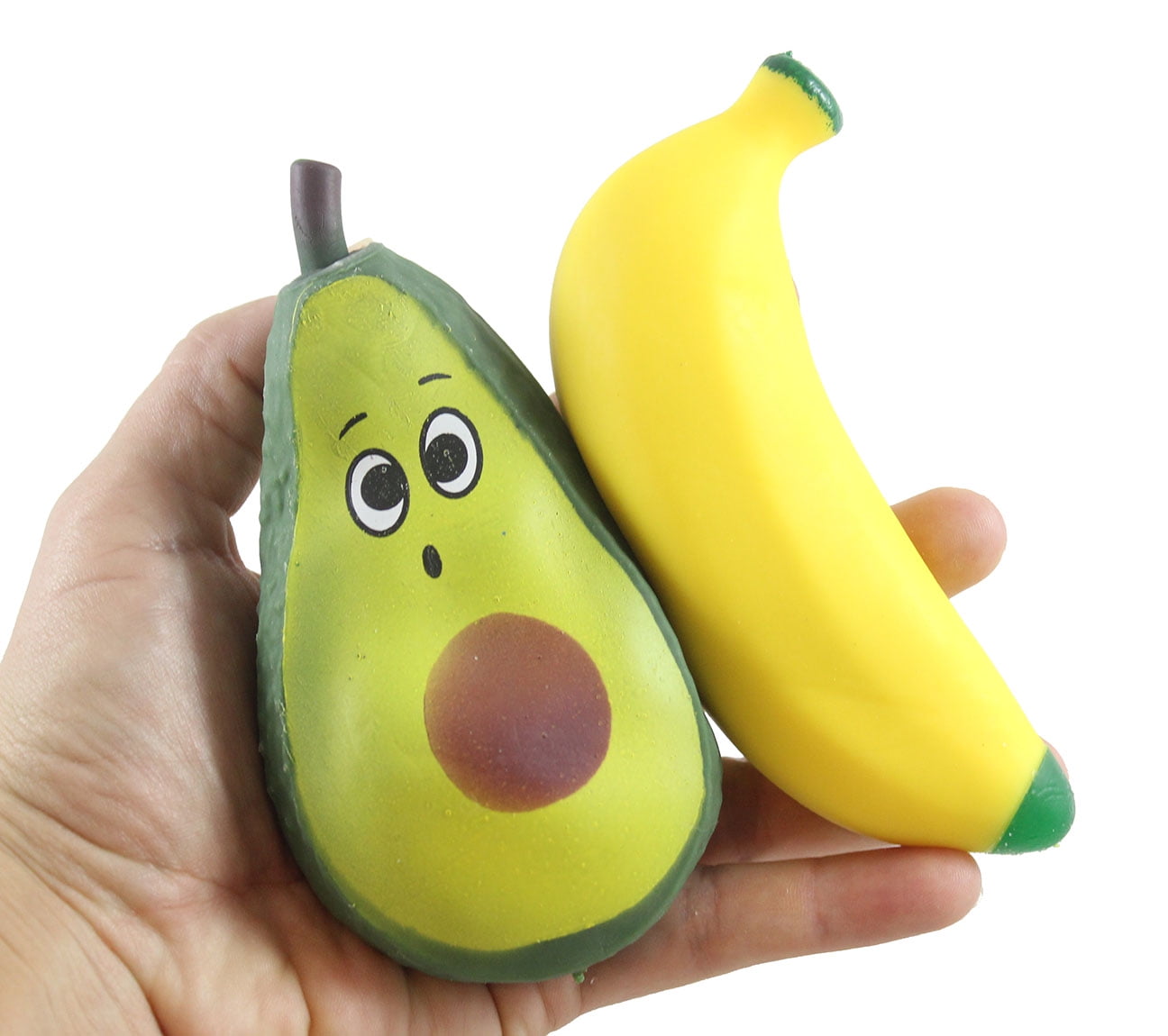 Sand Filled Squishy Banana and Avocado - Moldable Sensory, Stress ...