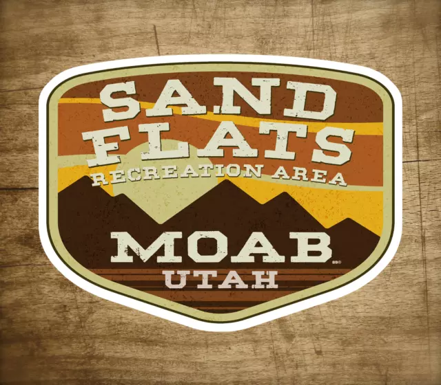 Sand Flats Recreation Area Decal Sticker Atv Moab Utah Biking Phone ...