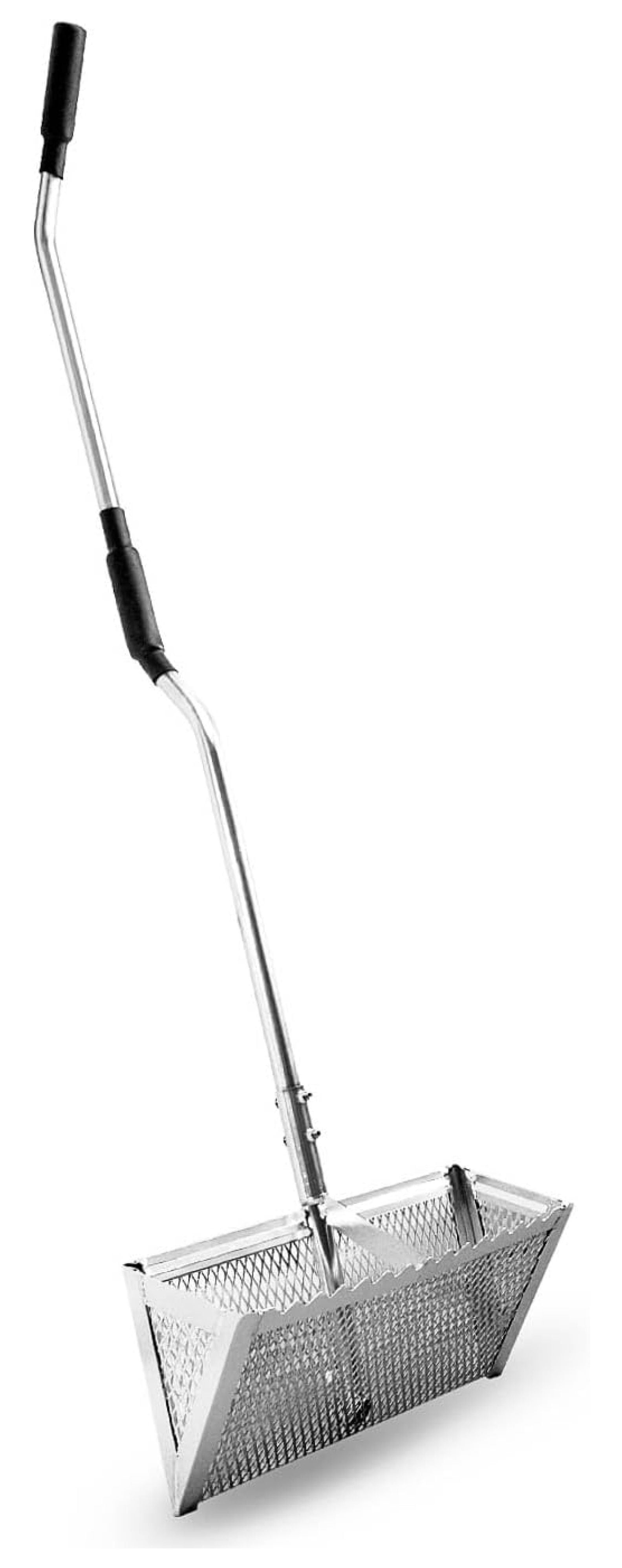 Sand Flea Rake,16-Inches Wide Basket, 52” Long Strong Handle, Sharp ...