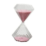 Sand Glass Timer Hourglass 30 Minutes Pink Sand Hour Glasses for Living ...