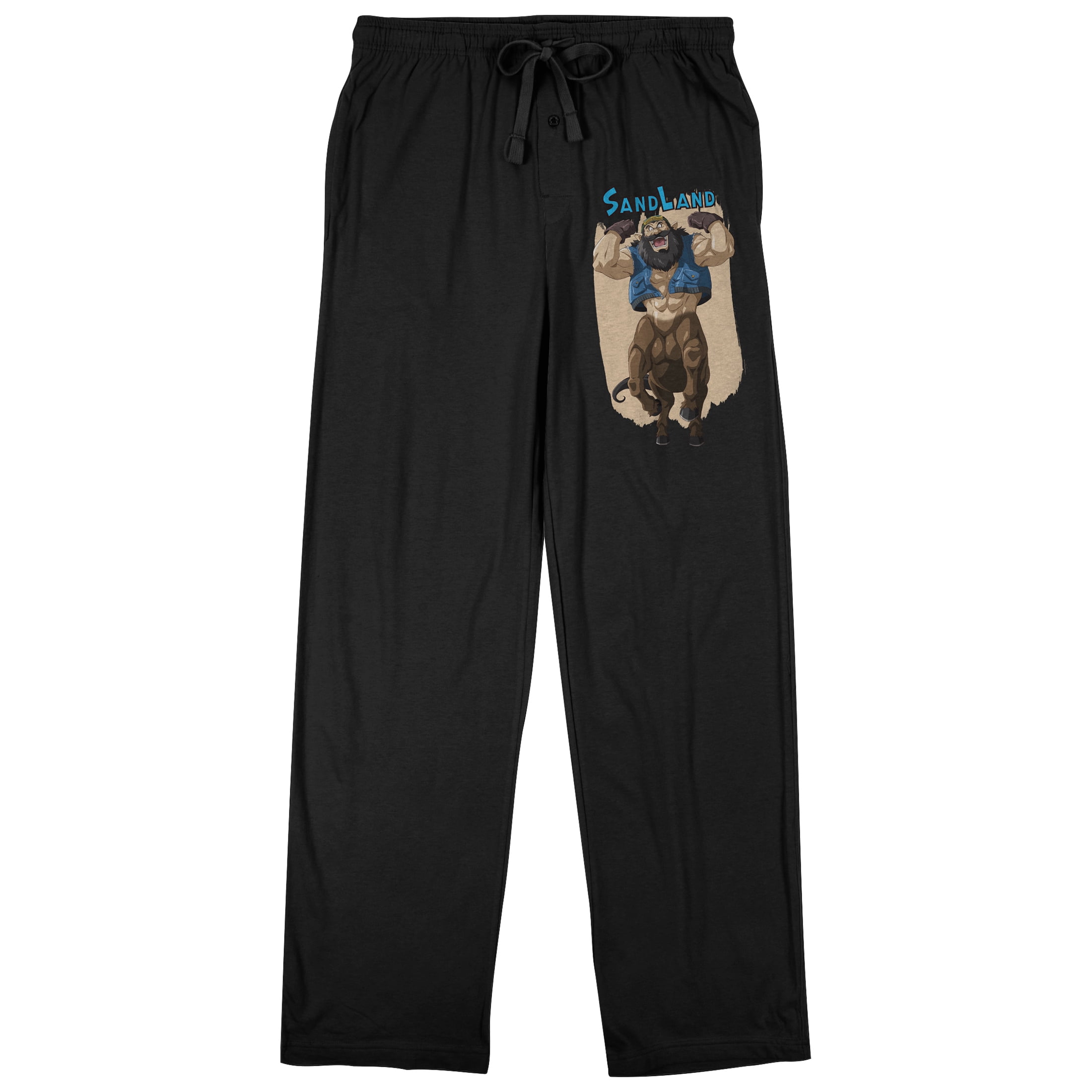 Sand Land Centaur Men's Black Sleep Pajama Pants-Large - Walmart.com
