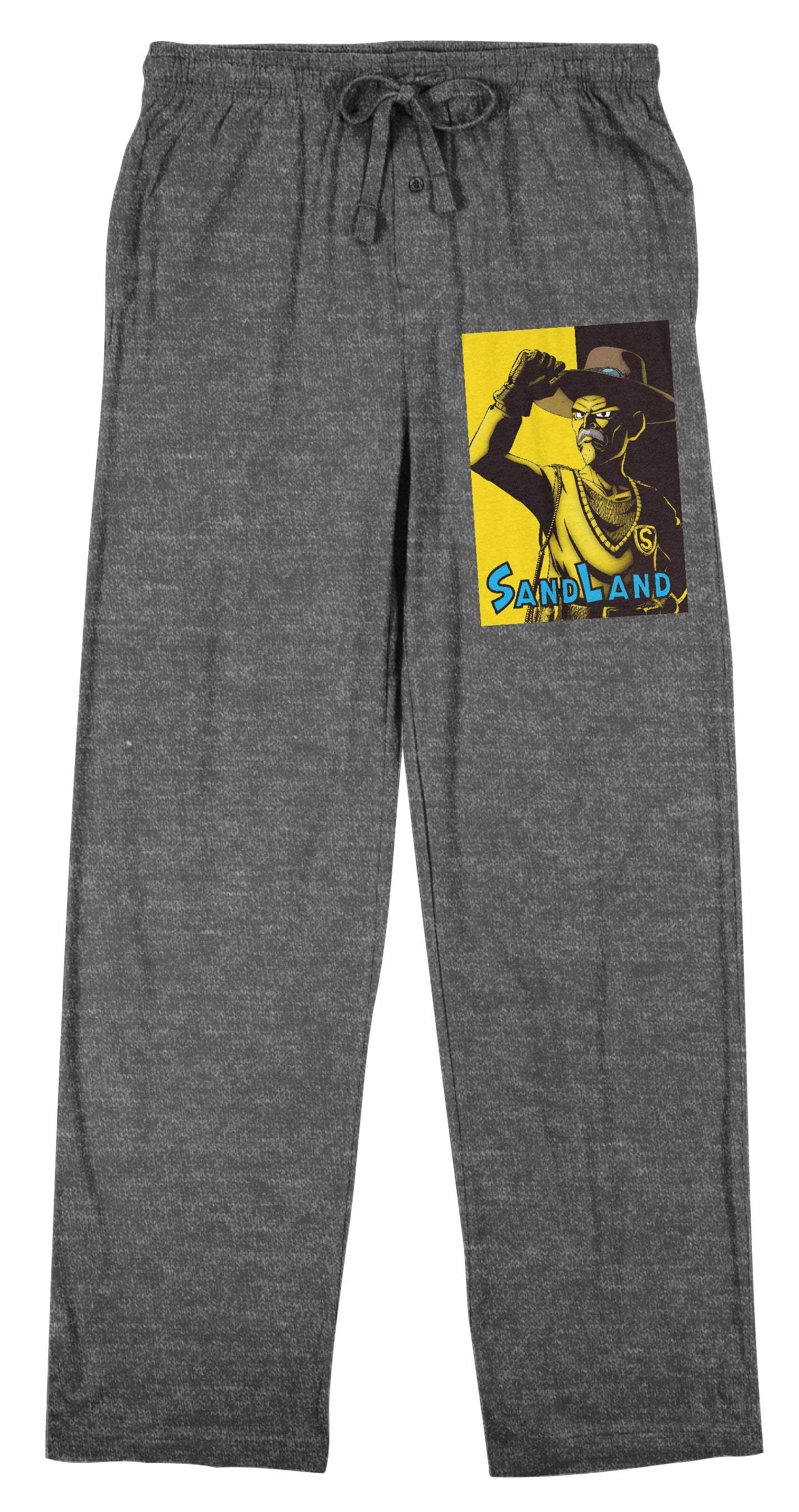 Sand Land Sheriff Rao Men's Heather Gray Sleep Pants-XL - Walmart.com